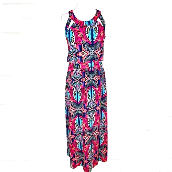 Xhilaration | Dresses | 2 For 2 Gorgeous Aztec Print Maxi Dress | Poshmark